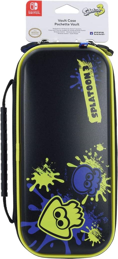 Hori Nintendo Switch Premium Vault Case Splatoon 3 Officially Licensed By Nintendo Buy Best