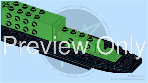 Lego Moc Astute Class Nuclear Submarine 1300 Scale By