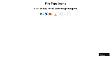 Fluentuireact File Type Icons Forked Codesandbox
