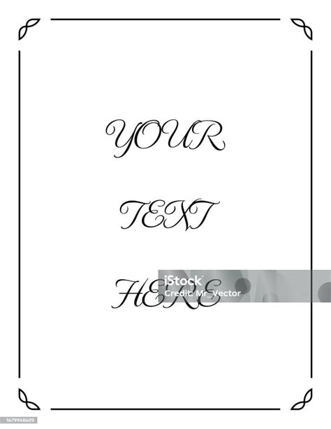 벡터 Eps 테두리 프레임입니다 0명에 대한 스톡 벡터 아트 및 기타 이미지 0명 가게 표시 검은 테두리 Istock