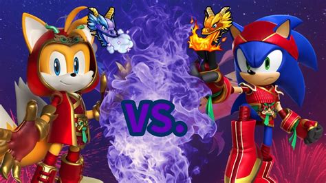 Dragonclaw Tails VS Dragonfire Sonic Sonic Forces Speed Battle YouTube
