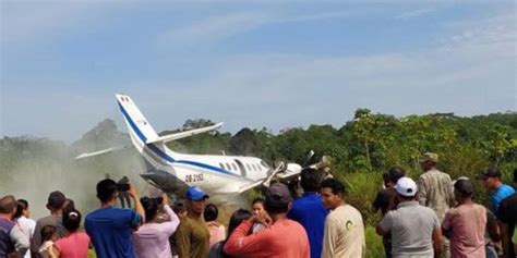 Un Muerto Y 15 Heridos Dejó Accidente De Avioneta En La Amazonía De Perú