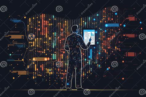 data scientist using machine learning to analyze and interpret complex