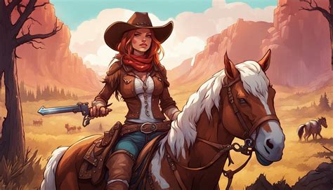 Cowgirl By Axxany On Deviantart