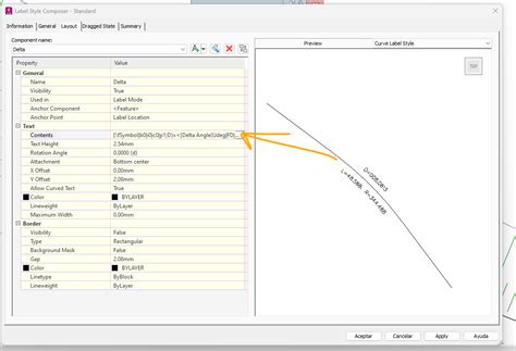 Solved How To Create Label For Curve Information In Allignment While Doing Annotation