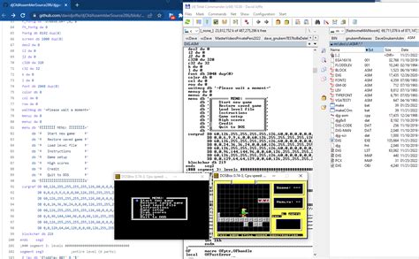 GitHub Davidjoffe DjOldAssemblerSource Some Of My Old Source Code From S Seemingly A