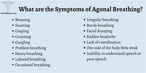 Agonal Breathing Causes Symptoms And Emergency Response