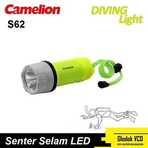 Jual Senter Senter Led Camelion S Diving Light Shopee Indonesia