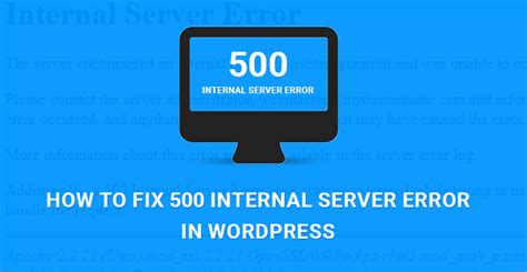 How To Fix 500 Internal Server Error In Wordpress Skt Themes