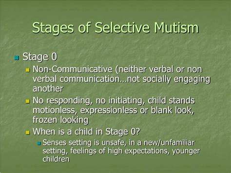 Ppt Selective Mutism Powerpoint Presentation Free Download Id1374542