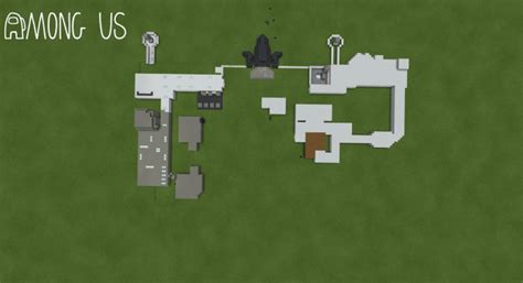 Map Polus From Among Us V1 Minecraft Pe Maps