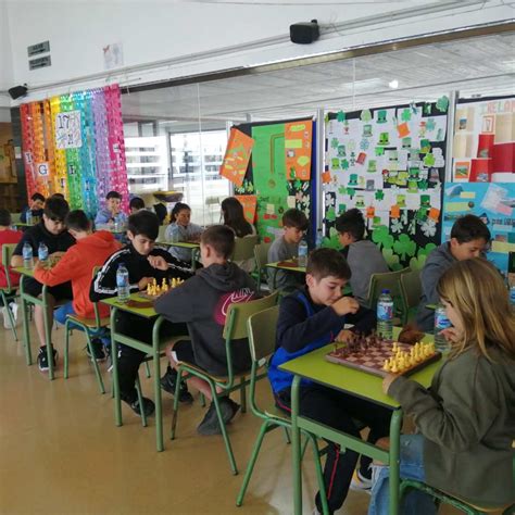 Jornada Descacs Entre Alumnes De Lies Sineu I Del Ceip Rodamilans