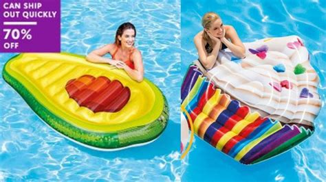 Fun Intex Pool Floats Starting At 7 49 Southern Savers