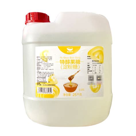 航帆特醇果糖25kg奶茶店专用水果捞f60调味液体果葡糖浆饮品原料虎窝淘