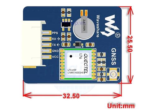l76x multi gnss gps bds qzss module sku 16332﻿ sku 16332﻿