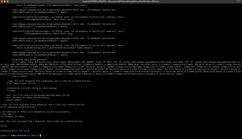 Unable To Create Environment Numpy Clang Issues Issue Compvis Stable Diffusion Github