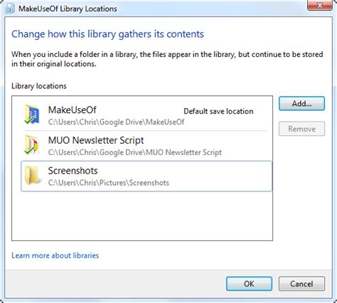 Make Windows 7 8 Libraries Work For You