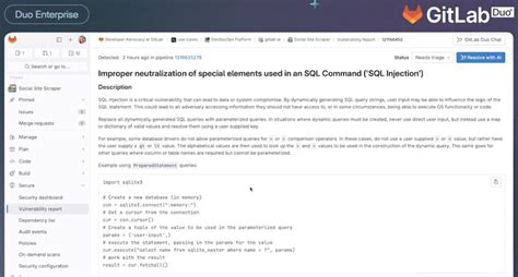 Bernd Schlapsi On Linkedin Ai Gitlab Gitlabduo Devsecops