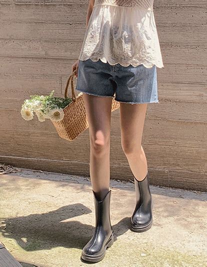 커팅반바지 [tje0453] 케니언 커팅 하프 데님 팬츠 데님반바지 데님하프바지 하프팬츠 하프반바지 여름반바지 캐주얼반바지 에이블리