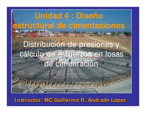 Pdf Unidad 4 Diseño Estructural De Cimentaciones