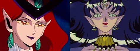 Sailor Moon Darkfall Queen Beryl And Queen Nehellenia Queen Beryl