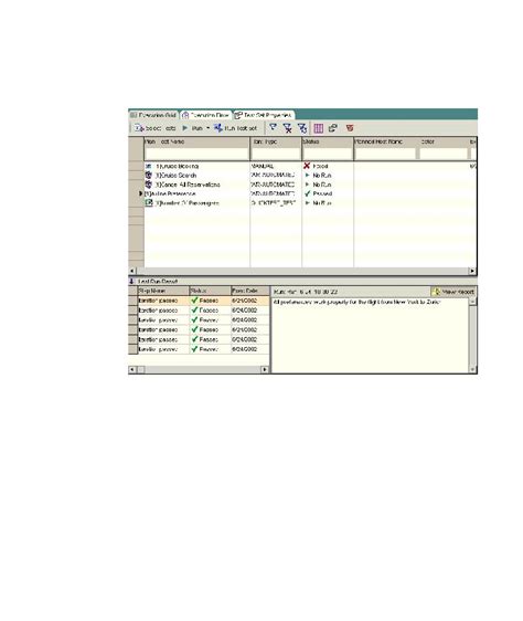 testdirector tutorial view a summary of test results