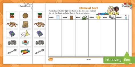 Soft And Hard Objects Worksheets