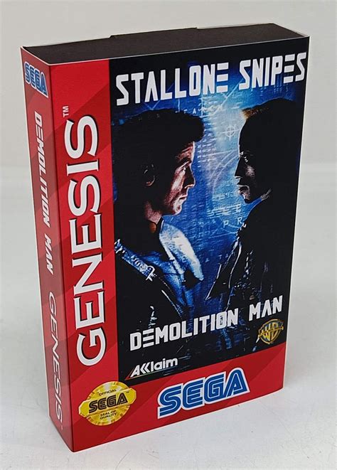 Demolition Man SEGA Genesis Mega Drive Repros4Retro