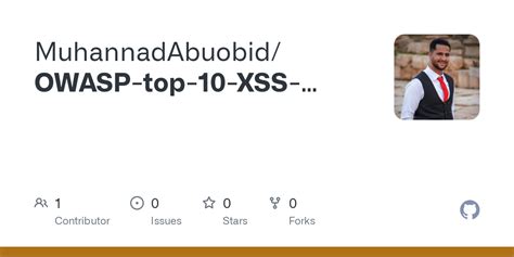 github muhannadabuobid owasp top 10 xss bugs