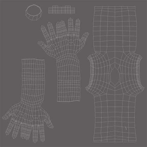 Pinbuns 「maya Tutorial 」 Cartoon Characters Uv Layout Part 2