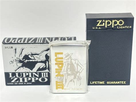 【未使用】125 Zippo ジッポ ジッポー ライター ルパン三世 Lupin Ⅲ Zippo 銭形警部 No4726 ケース付き