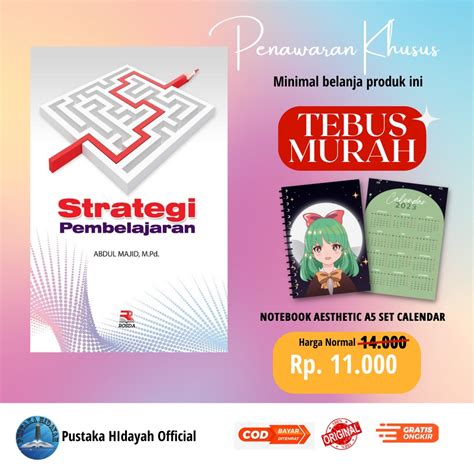 Jual Buku Strategi Pembelajaran Abdul Majid Shopee Indonesia