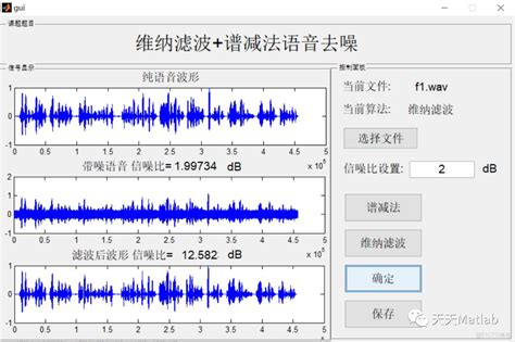 【信号去噪】基于谱减法和维纳滤波实现语音去噪含matlab源码 51cto博客 维纳滤波去噪matlab