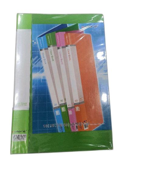Plastic Clear Book File Folder For Office Paper Size A4 At ₹ 100 Piece In Chennai