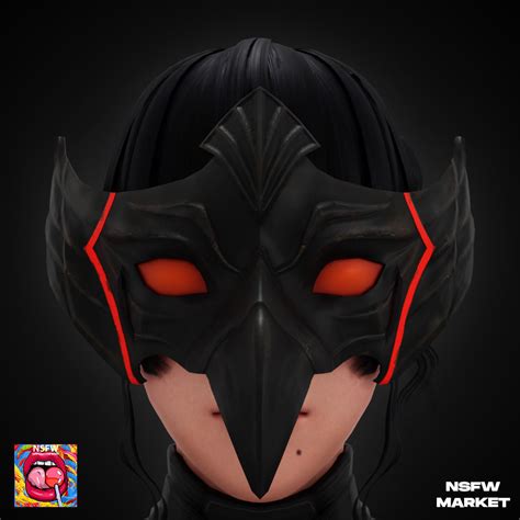 3d Model Exclusive Edition Rigged Character Nyotengu Vr Ar Low Poly