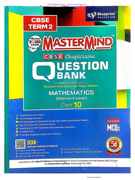 Mastermind Math Stnd X Pdf