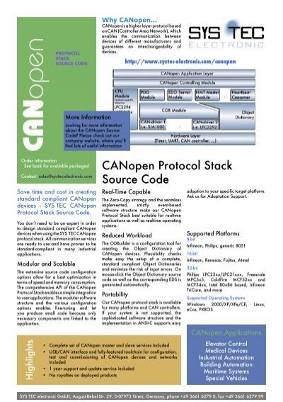Canopen Source Code Phytec