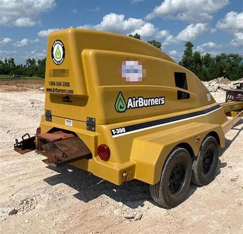 Used Sold 2018 Air Burner T300 At Grinder Crusher Screen