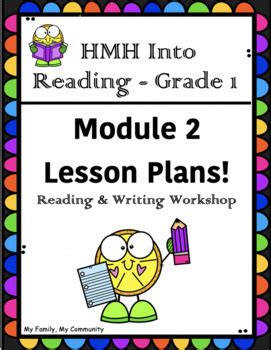 HMH Into Reading Grade 1 Reading Writing Workshop Lesson Plans