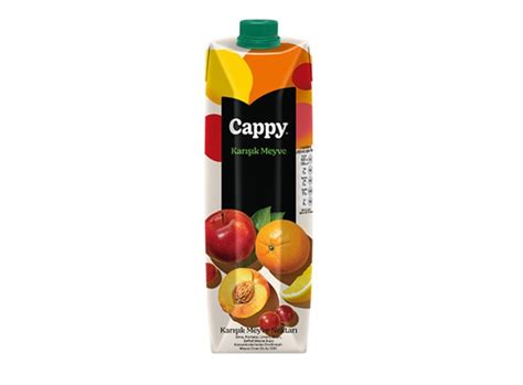 Cappy Karışık Meyve Suyu Karton Kutu 1 L