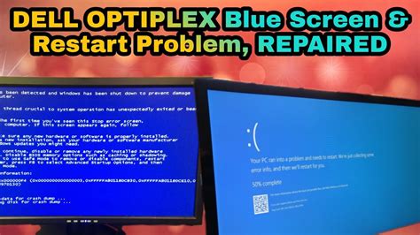 Dell Optiplex Blue Screen And Restart Problem Repaired Youtube