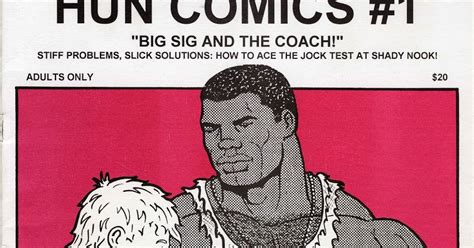 Гей эротика в рисунках и живописи Hun Comics 1 — Big Sig And The Coach