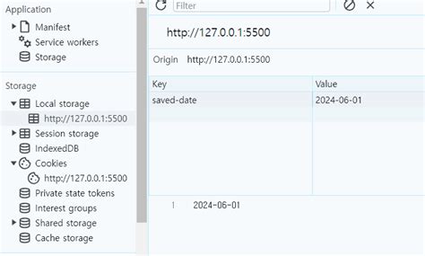 Localstorage를 자바스크립트에서 참조해서 써보자