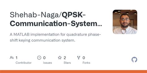 Github Shehab Nagaqpsk Communication System Modeling A Matlab Implementation For Quadrature
