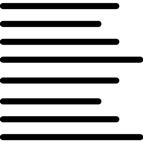 Left Alignment Ui Vector SVG Icon SVG Repo