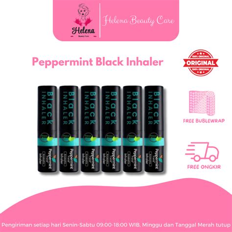 Jual Black Inhaler Peppermint Lisa Blackpink Shopee Indonesia