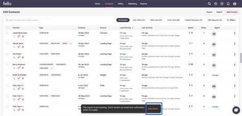 How To Export Your Contact Data From Fello