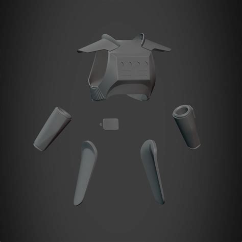 Jedi Fallen Order Inquisitor Armor For Cosplay 3d Model 3d Printable