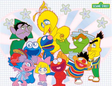 100 Sesame Street Backgrounds