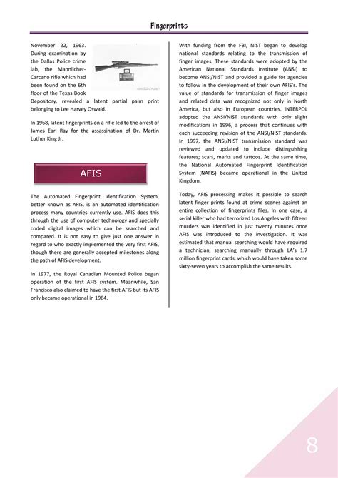 History Of Fingerprints Pdf